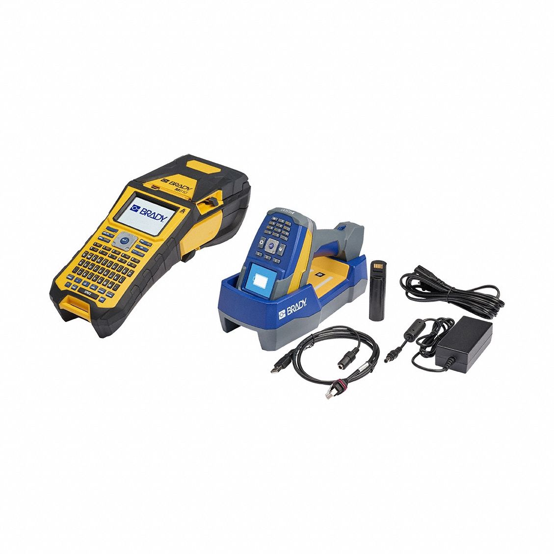 BRADY, Cordless Barcode Label Scanner, 2D Scanner, Printer - 897PK8 ...