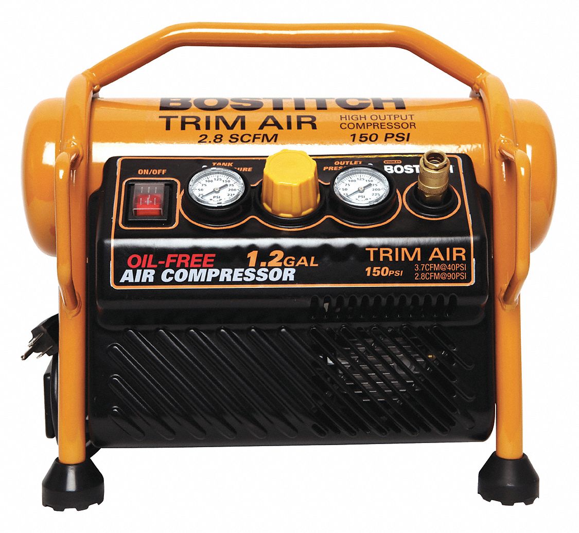 Trim Compressor,High Output,1.2 gal. - Grainger