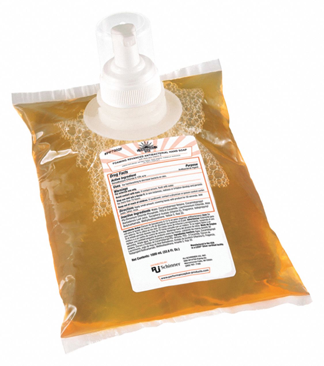 PERFORMANCE PLUS, 6, PK, Foaming Antibac Hand Soap,1000mL,PK6 - 66CM66 ...