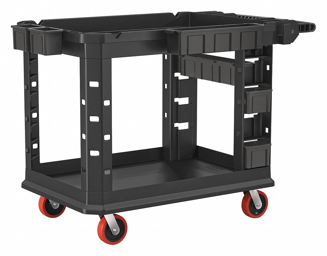 Utility Cart,Heavy Duty Plus,26"x45" - Grainger