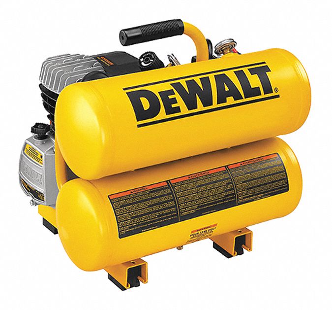 Hand Carry Air Compressor,1.1HP,4 gal - Grainger