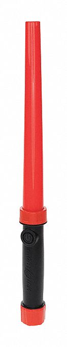 Traffic Wand,LED,Red,PK2 - Grainger