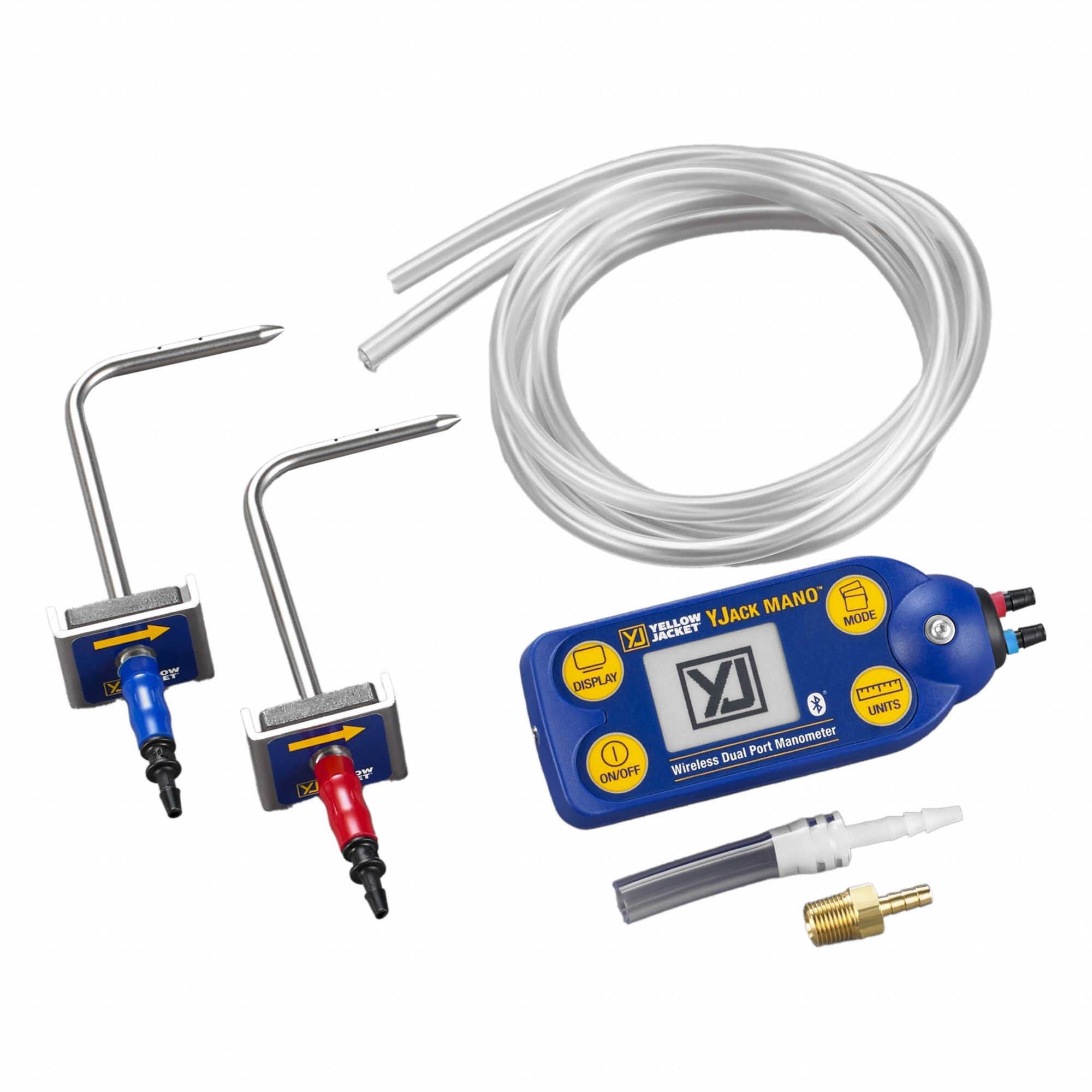 YELLOW JACKET, Pressure, Pressure, Manometer - 809K87|67068 - Grainger