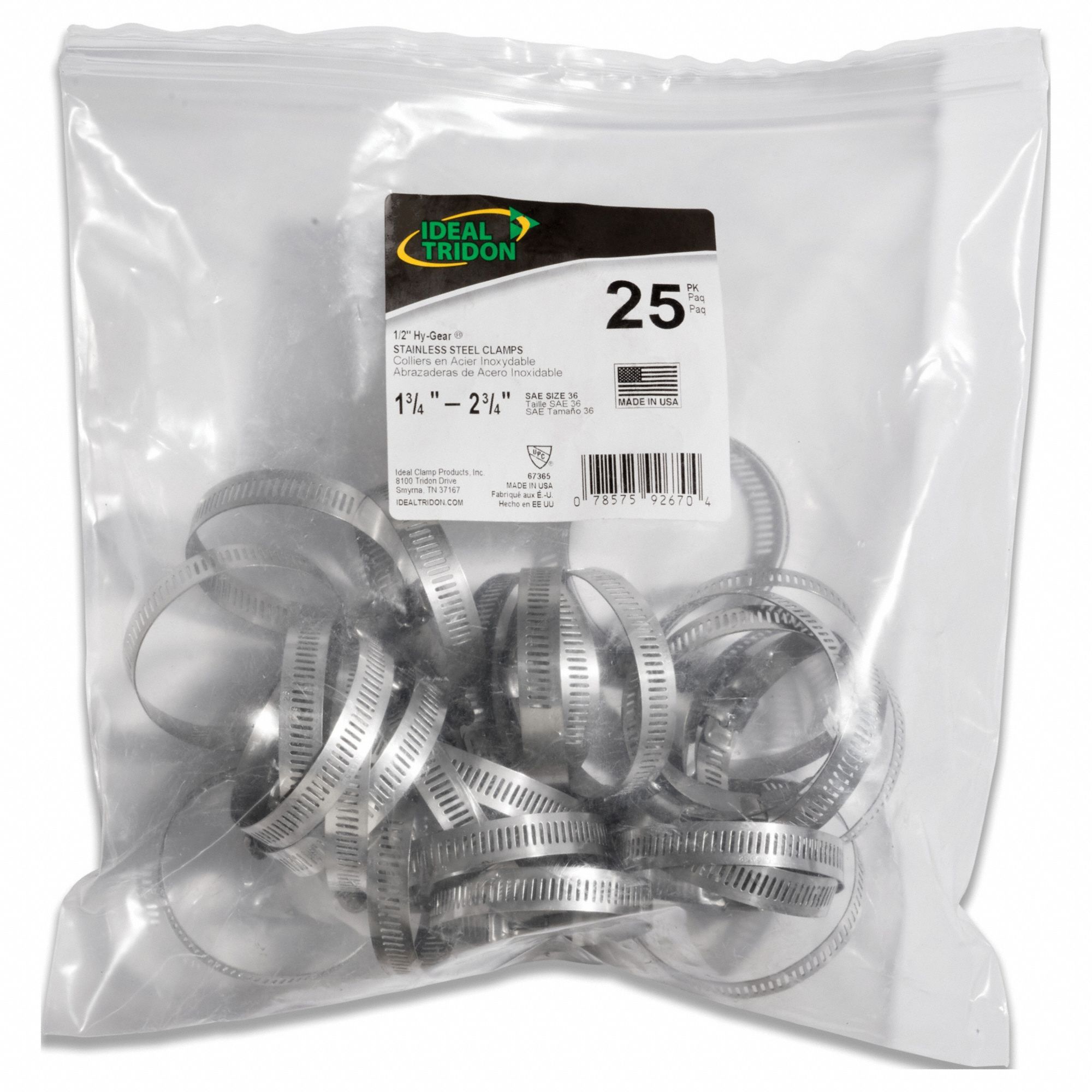 201 Stainless Steel, Perforated Band, Contractor Bag - 802UM4|673657B ...