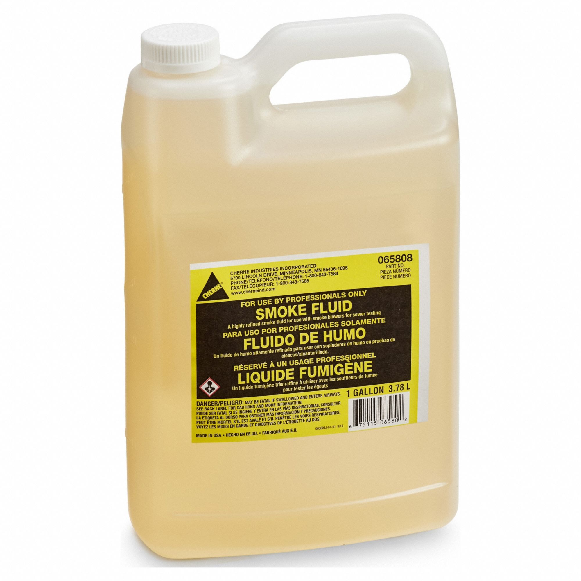 For Use With Traditional Smoke Candles/Liquid Smoke, 1 Gallon Container ...