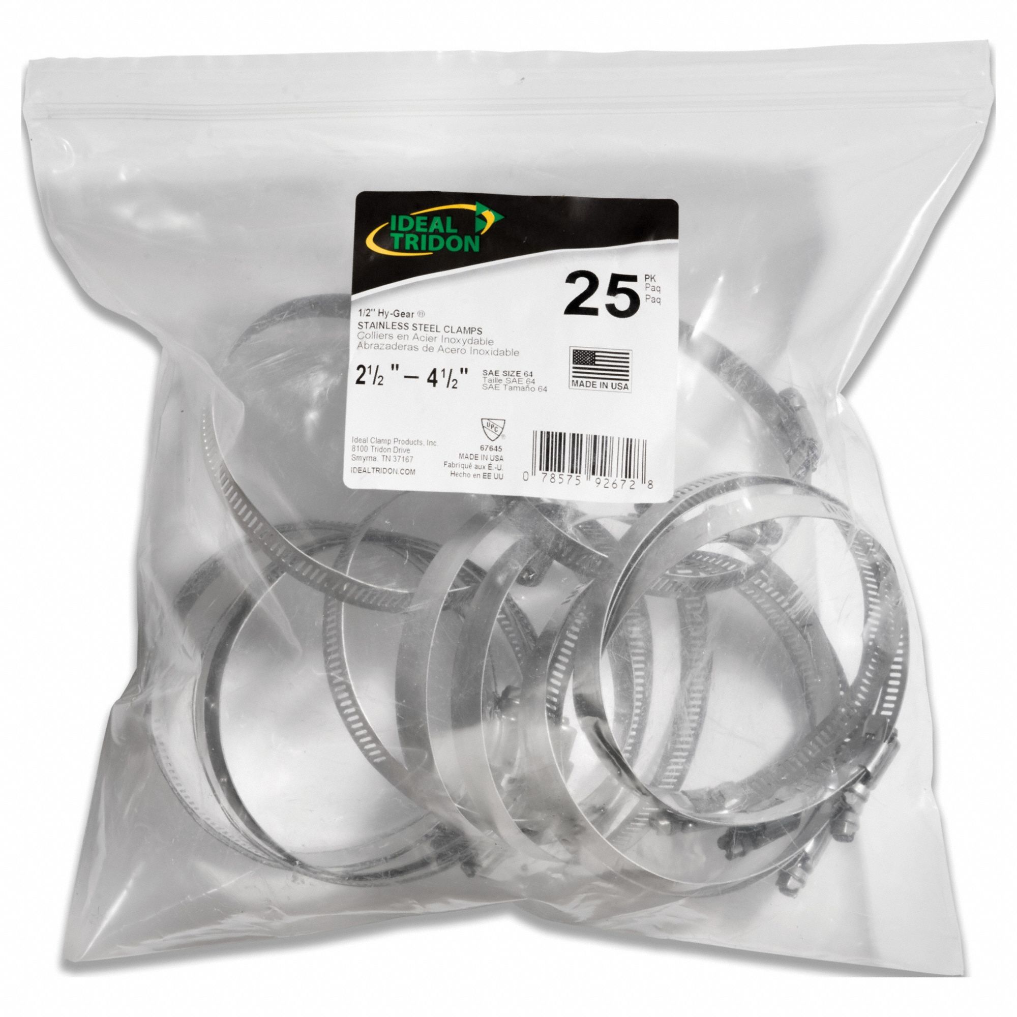 201 Stainless Steel, Perforated Band, Contractor Bag Of Hose Clamp ...