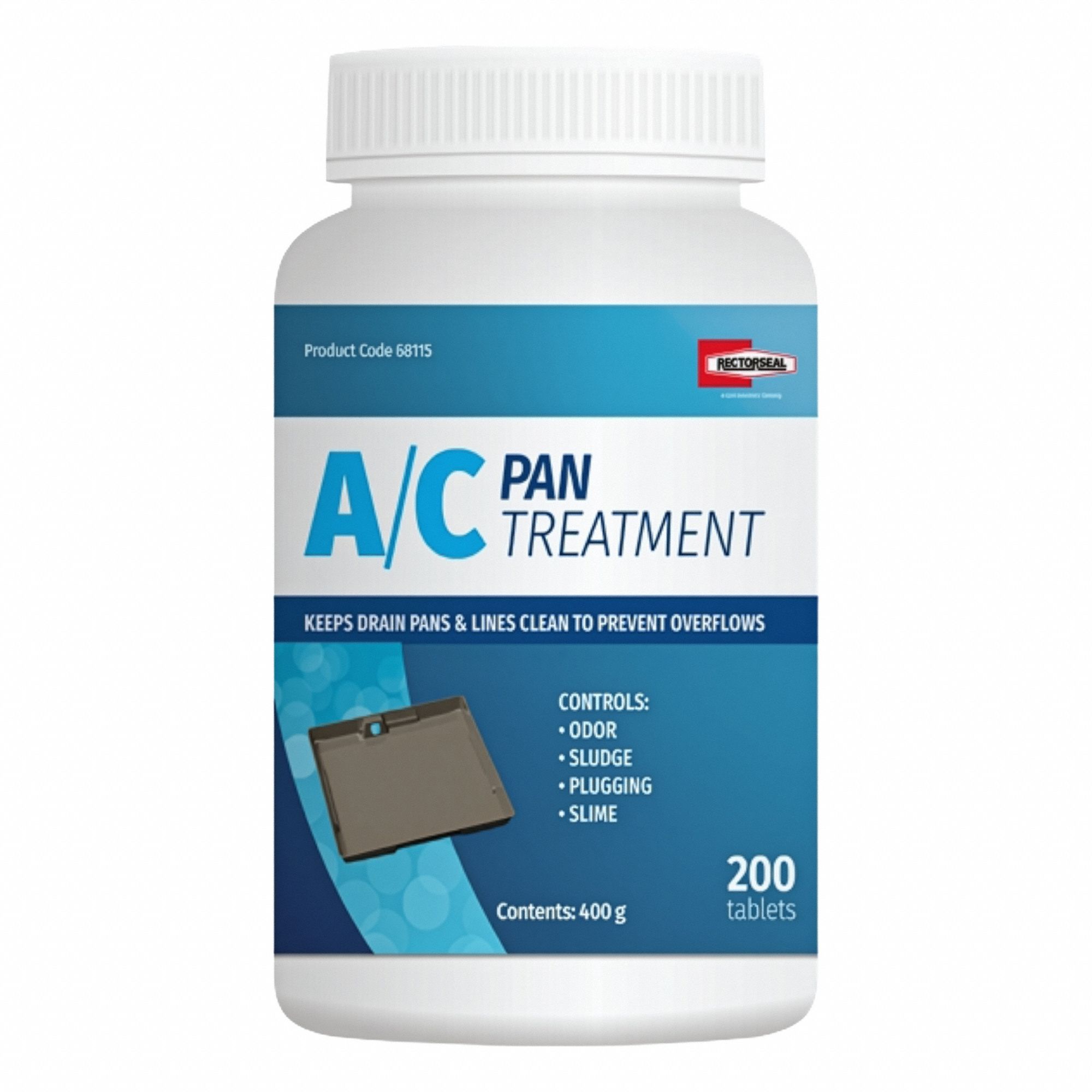 RECTORSEAL, Gel, 24 oz Bottle, Condensate Pan Treatment - 912X13|68115 ...