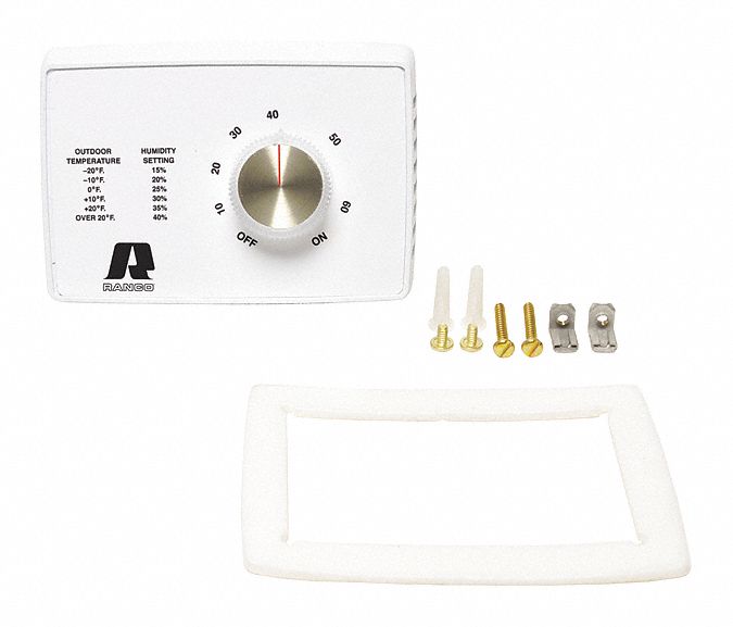 Duct Mount/Wall Mount, Dehumidifier Control Compatible / Humidifier ...