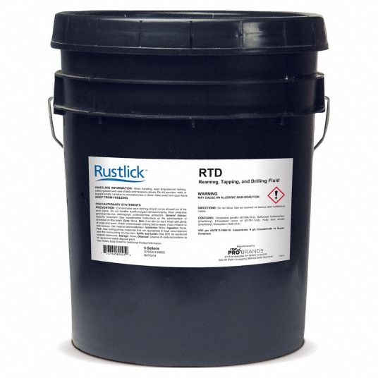 RUSTLICK, RTD, 5 gal, Reaming, Tapping and Drilling Fluid - 48TR50 ...