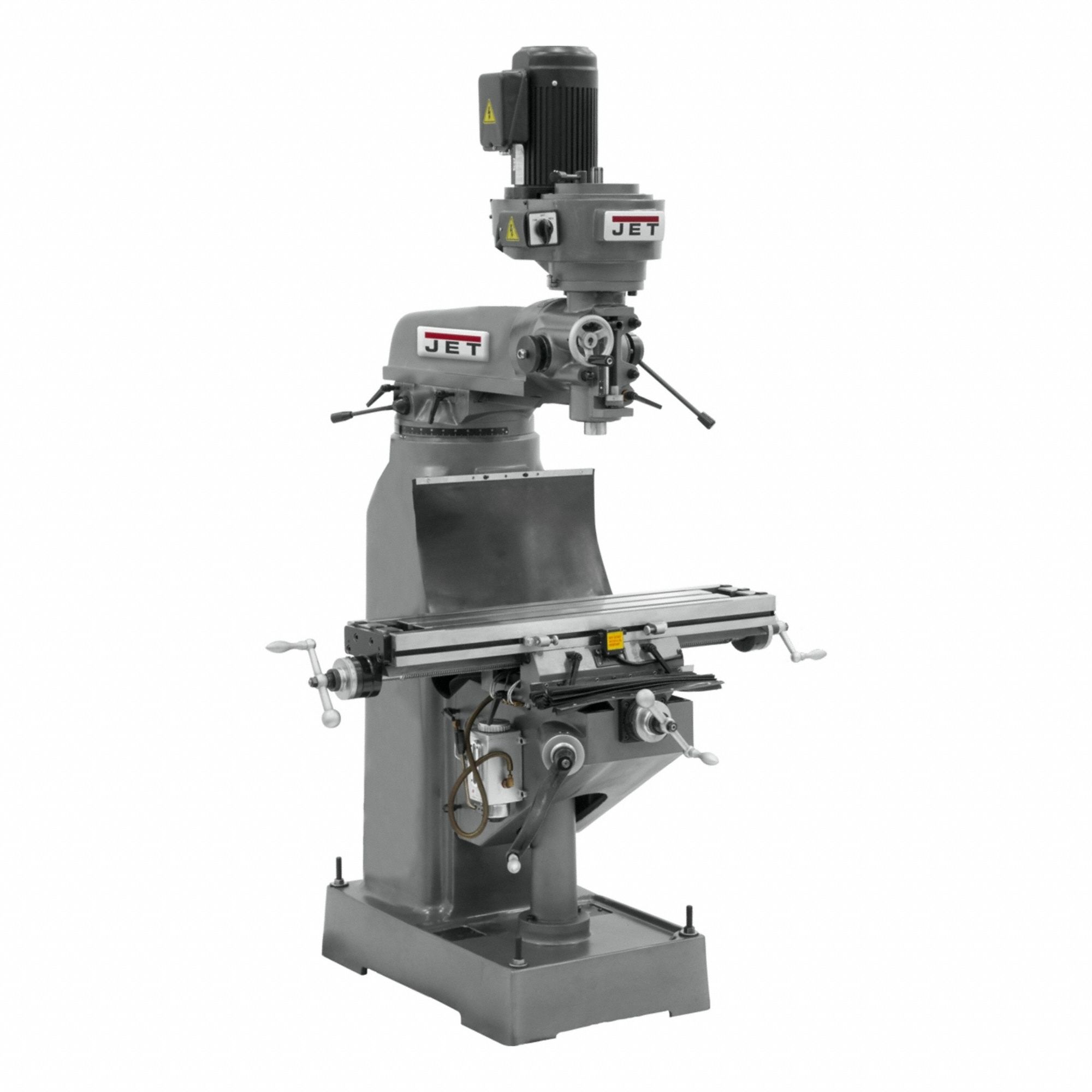 JET, JTM-1, Belt Drive, Vertical Milling Machine - 42W857|690082 - Grainger