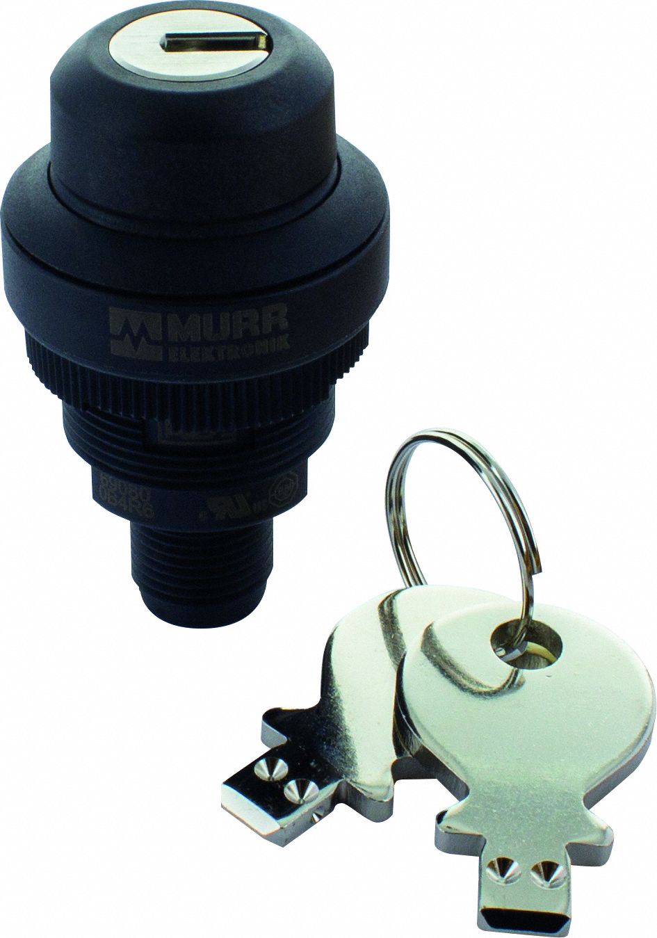MURRELEKTRONIK, 2 Position, 22 mm Panel Mounting Size, Keyed Selector ...