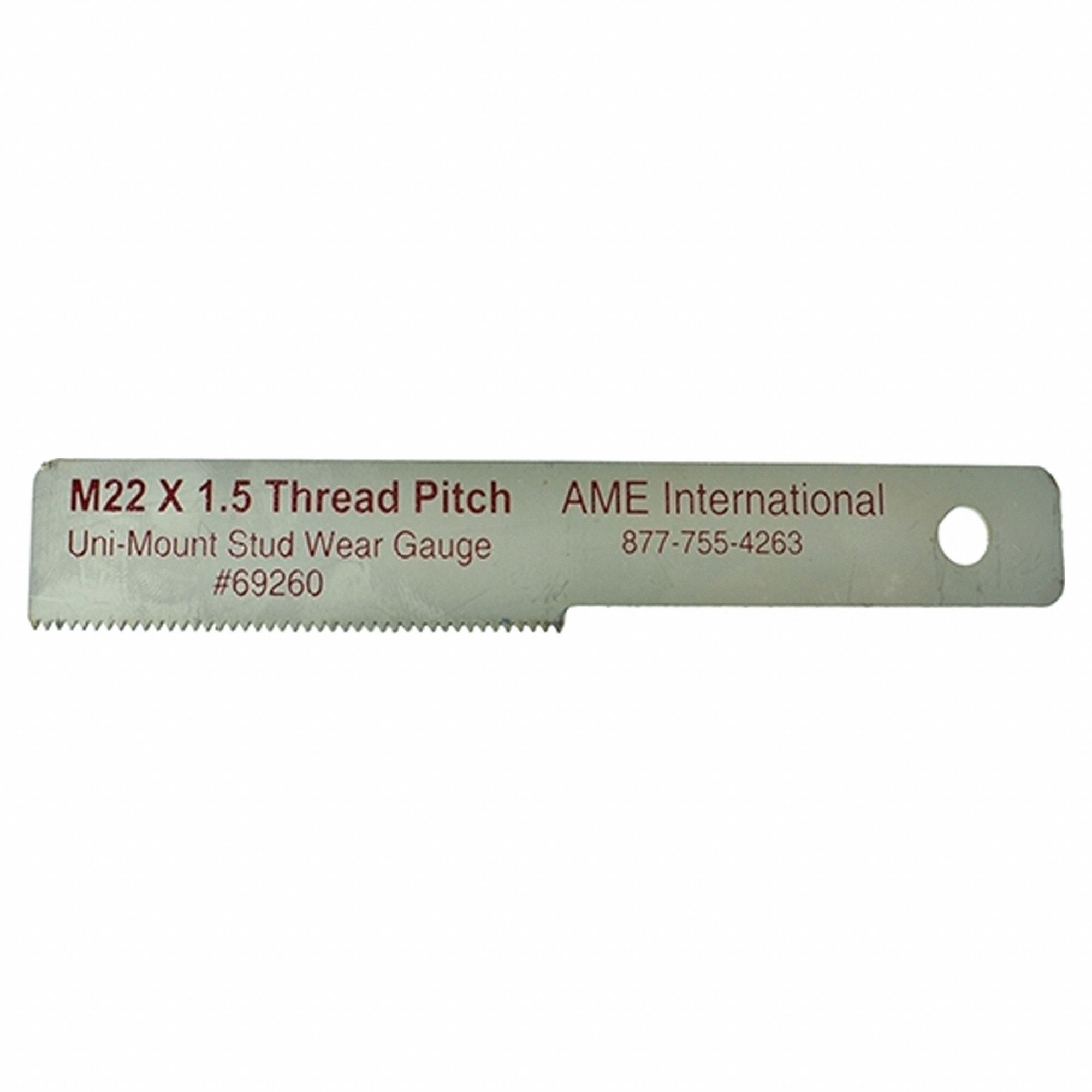 AME, Uni-Mount Thread Gauge, Steel, Uni-Mount Thread Gauge - 33W463 ...