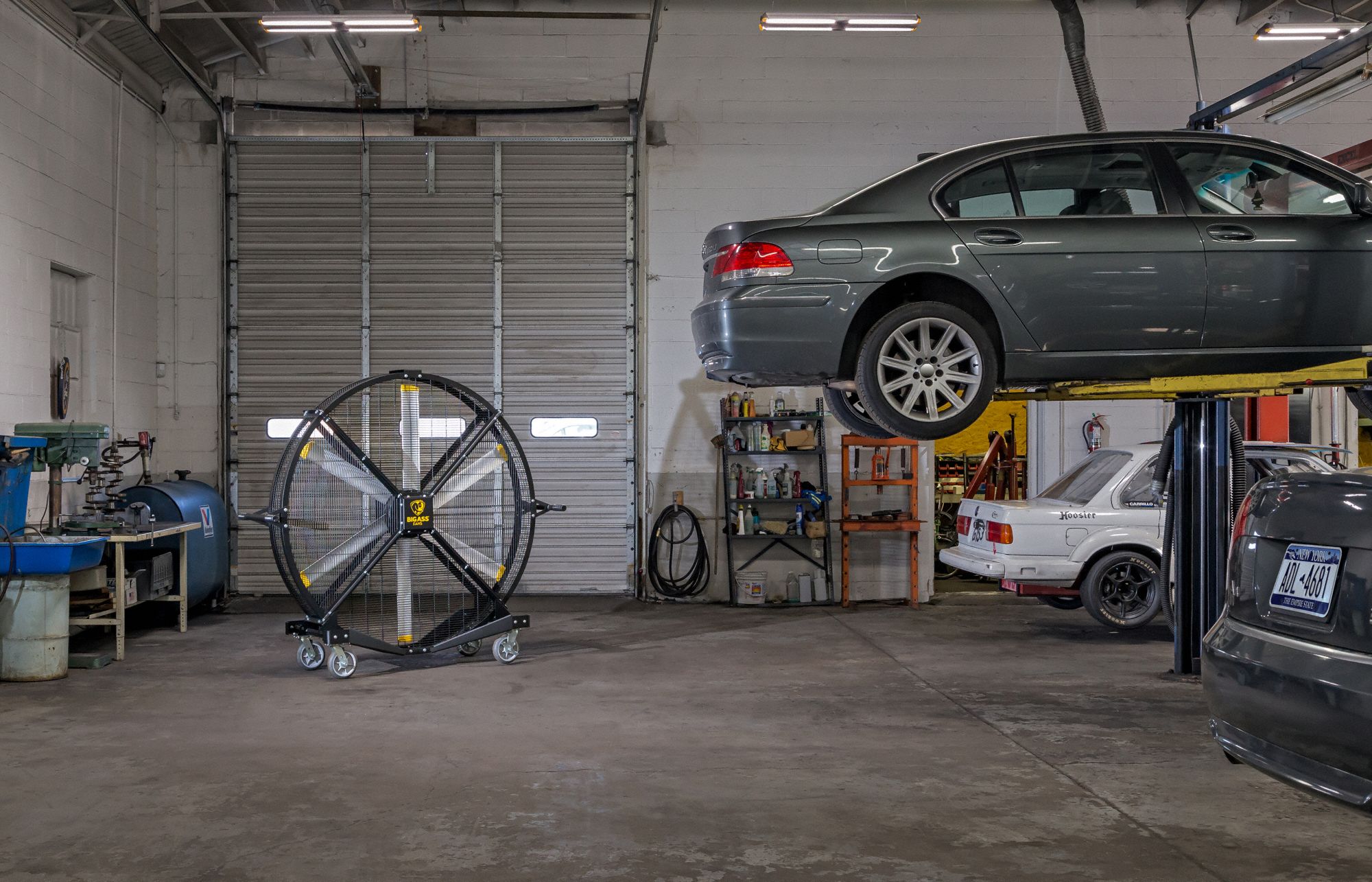 BIG ASS FANS Standard-Duty Industrial Fan: Std-Duty Industrial Fan, 72 ...