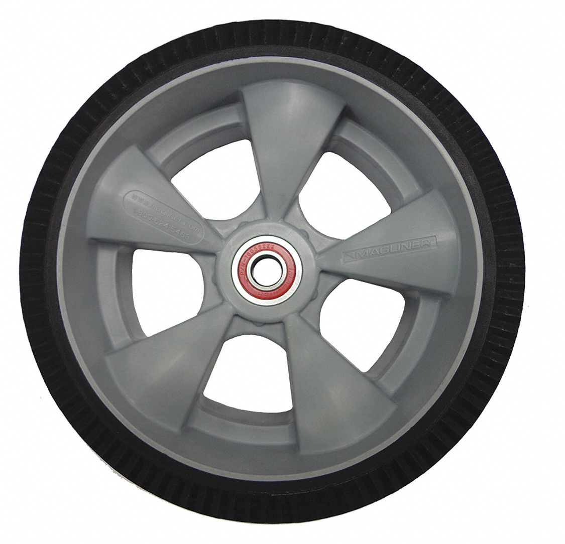 Wheel,10",Interlocked Microcell Foam - Grainger