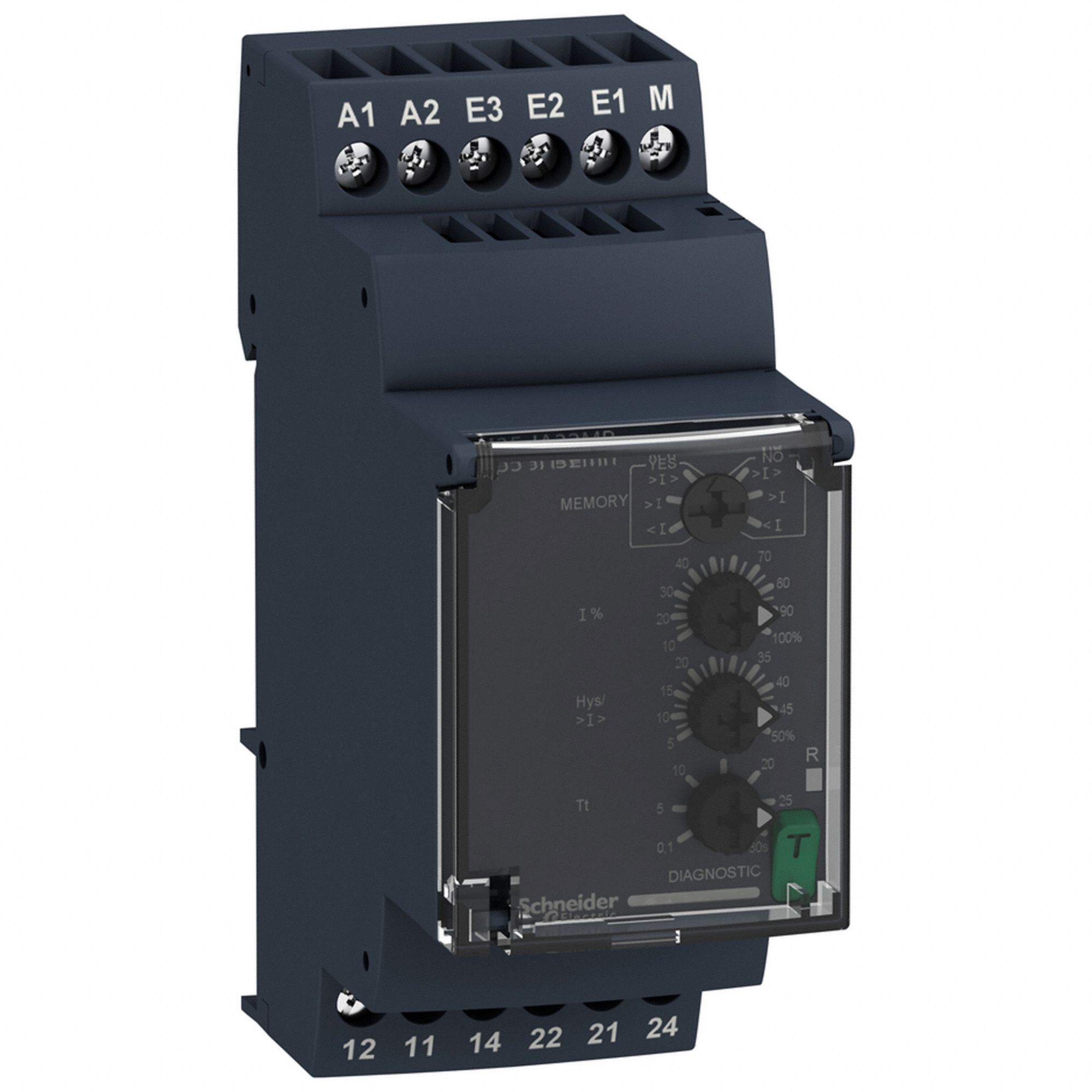 SCHNEIDER, Surface Mounted, 5 A Current Rating, Monitor Relay - 69ZP78 ...