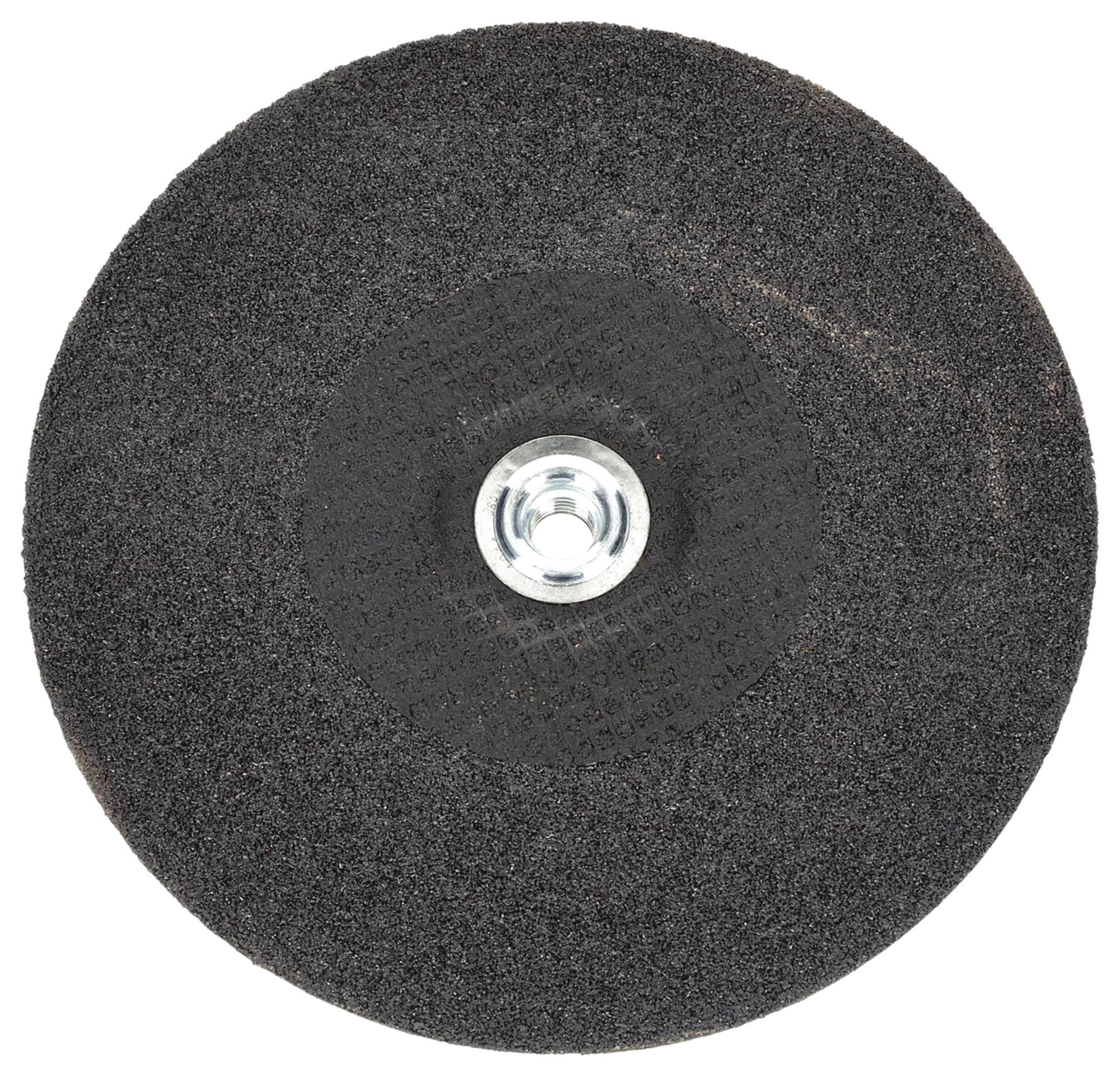 NORTON, Type 27, 9" x 1/4" x 5/8"-11, Depressed Center Grinding Wheel ...