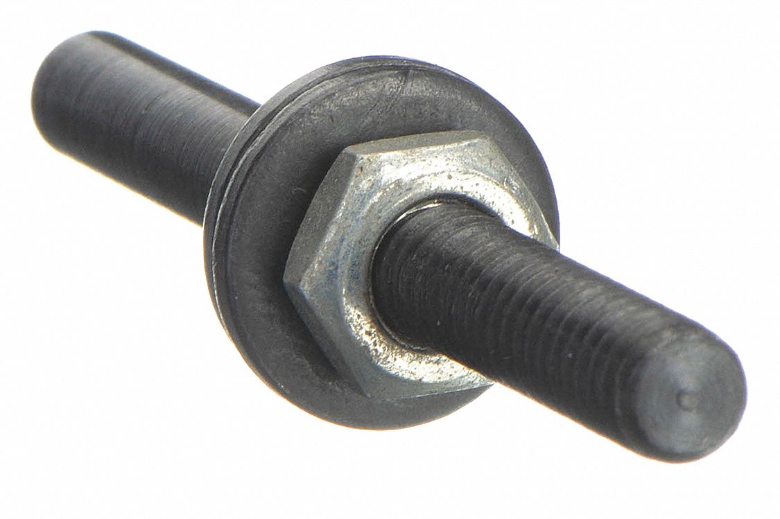 NORTON, 1/4 in Shank, For 1/4 in/5/16 in Wheel Arbor, Unitized Wheel ...