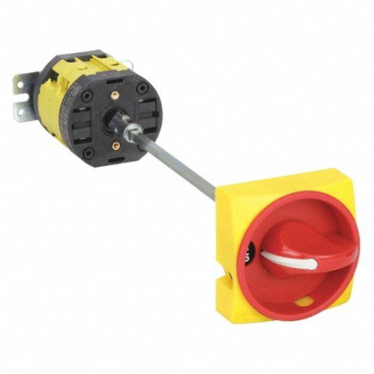 Panel Mount Disconnect Switch, Amps AC 32, Number of Poles 3 - Grainger