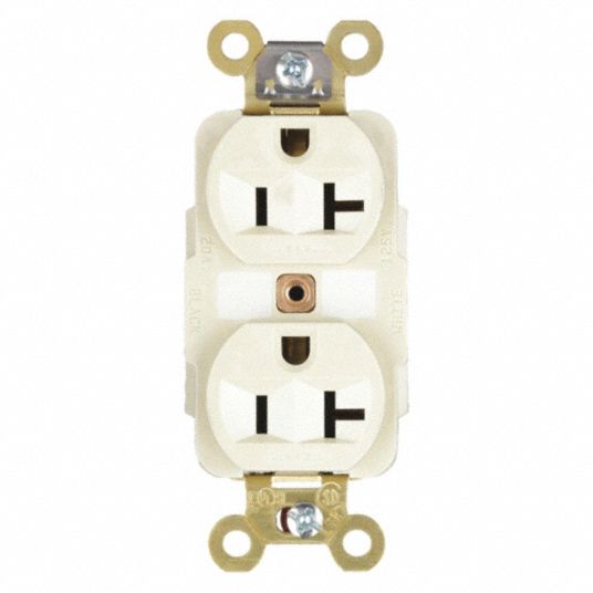 Duplex, 5-20R, Receptacle - 6A669|HBL5362I - Grainger