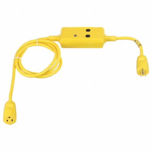 HUBBELL WIRING DEVICE-KELLEMS, 6 ft Cord Lg, 15 A Max. Amps, Line Cord ...