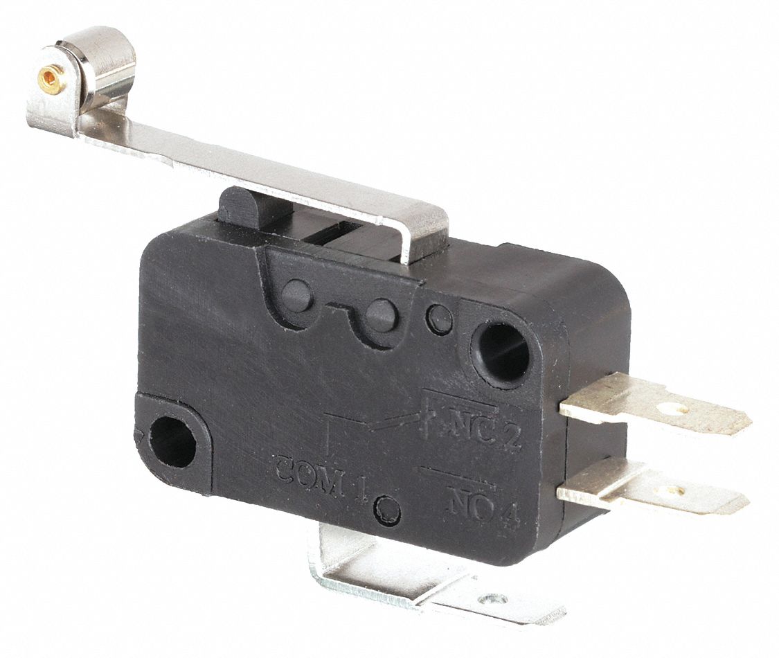 Roller Lever Actuator, SPDT, Miniature Snap Action Switch - 6A885|6A885 ...