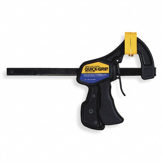 6" Bar Clamp with Pliable Pads (In.) Spreading Range, 3-1/4 Throat ...