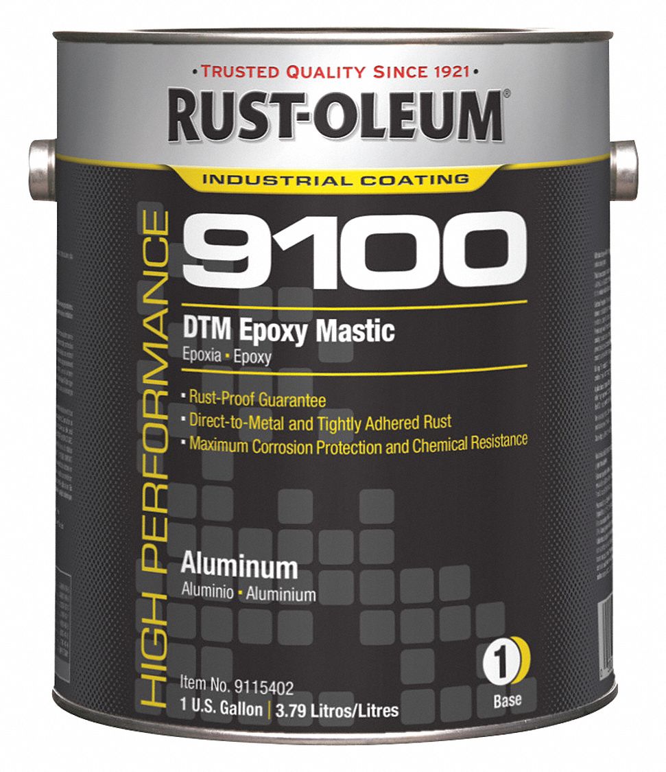 RUST-OLEUM Epoxy Mastic Coating Base: Epoxy Mastic, 2-Step System ...