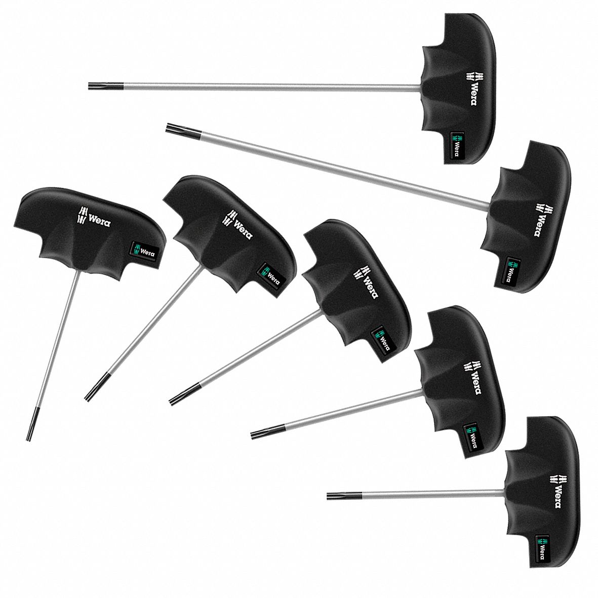 WERA, Short, 9 Pieces, Torx Key Set - 56HN54|05023452001 - Grainger