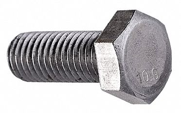 APPROVED VENDOR Tornillo de Cabeza de Dado Hexagonal M6-1.00 Clase 10.9 Longitud de 12mm ...