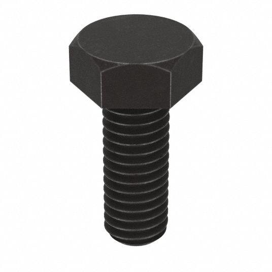 Carbon Steel, Furnace Black, Hex Head Cap Screw - 6AB51|6AB51 - Grainger