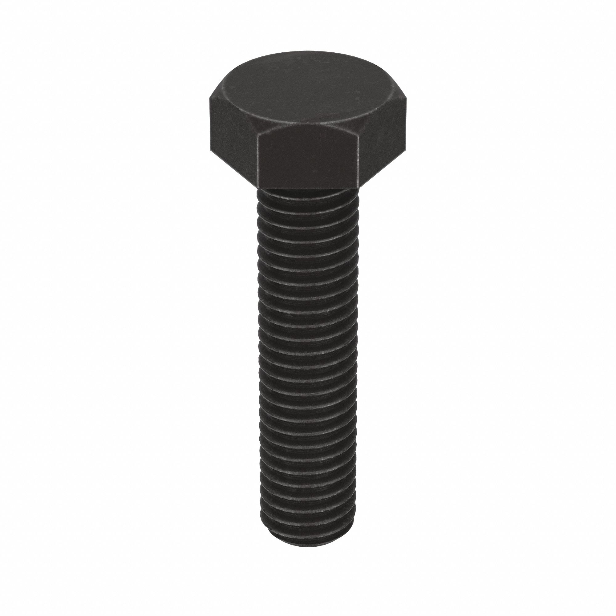 Steel, Black Oxide, Hex Head Cap Screw - 6AB60|6AB60 - Grainger