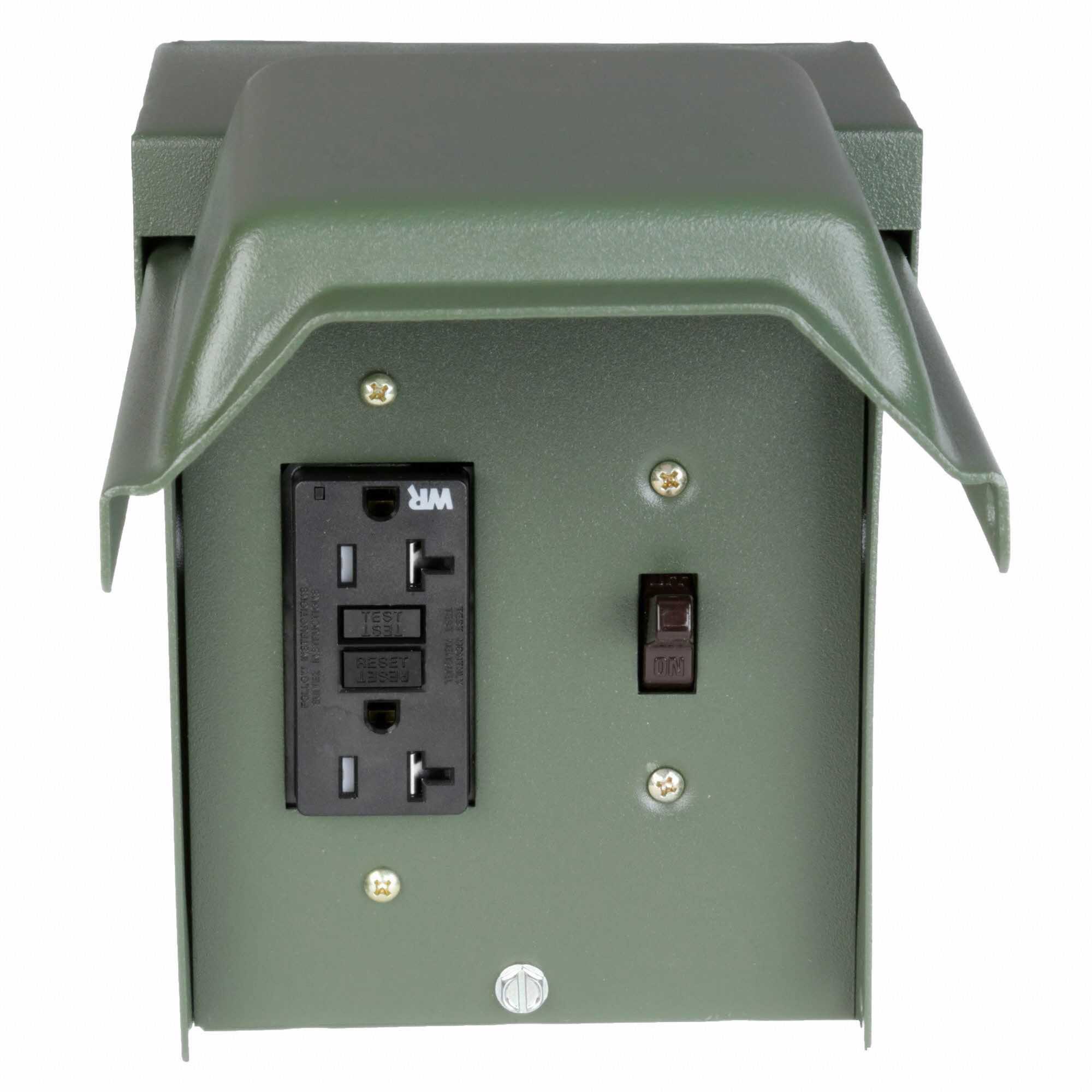 GE, 20 A, 120V AC, Unmetered Surface Power Outlet - 6ADG0|U010S010GRP ...