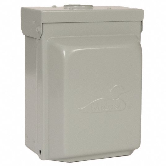 GE Unmetered Surface Power Outlet: 70 A Amps, 120/240V AC, (2) 5 ...