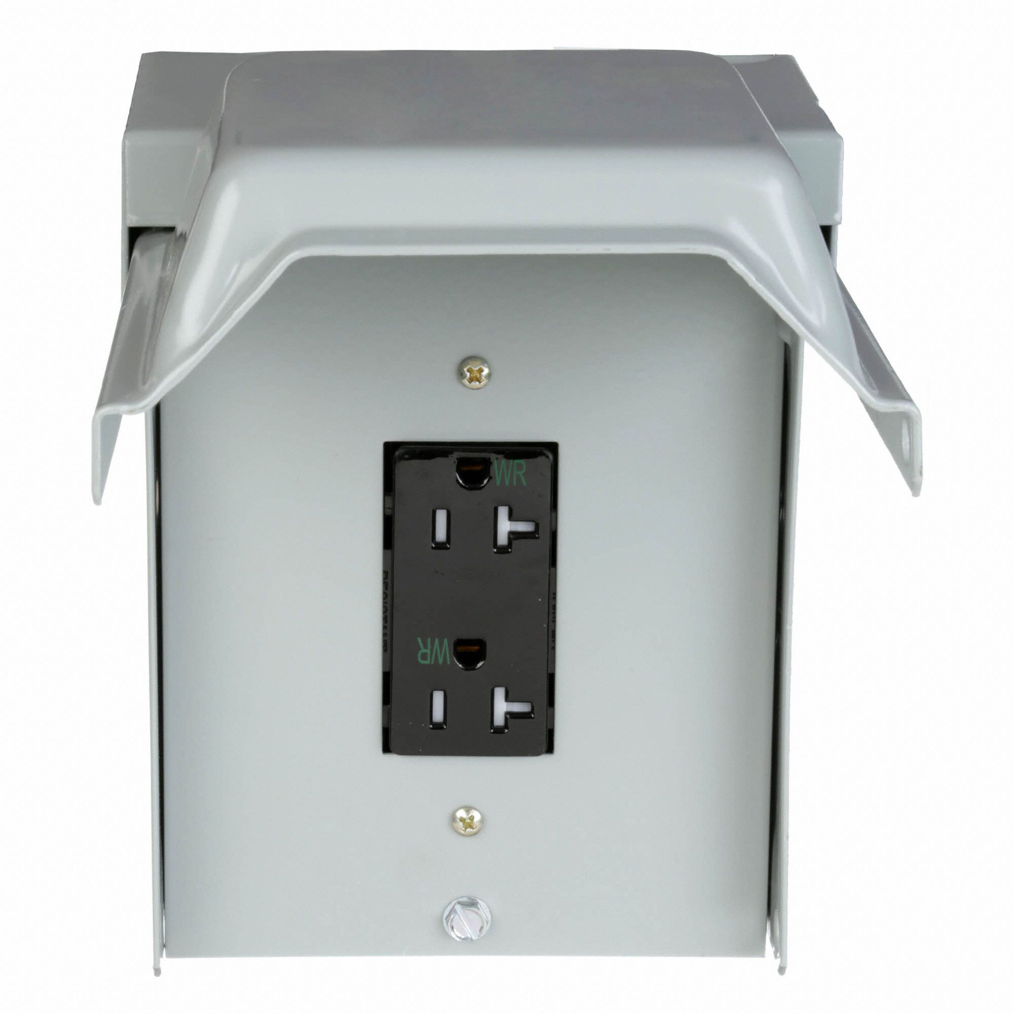 GE Unmetered Surface Power Outlet, 30 A Amps, 120V AC Voltage, R32U, TT ...