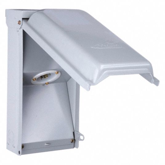 GE, 20 A, 120/240V AC, Power Inlet - 6ADG7|U020N - Grainger