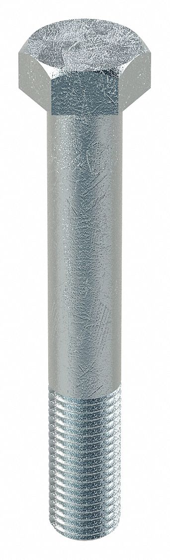 M16-2.00, Hex Head Cap Screw, 110mm Fastener Length, Class 10.9 Steel ...