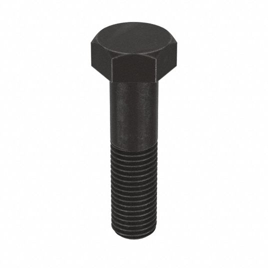 Steel, Black Oxide, Hex Head Cap Screw - 6AE53|6AE53 - Grainger