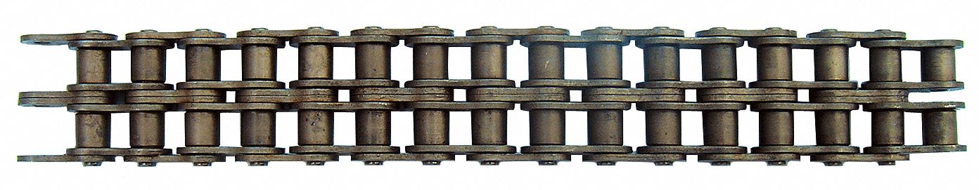 POWER DRIVE, 40, 8 in Chain Lg, Double Strand Coupling Chain - 6AGR2 ...