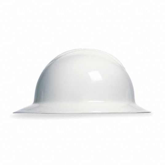 Full Brim, Hard Hat, Type 1, Class E ANSI Classification, Ratchet (6 ...