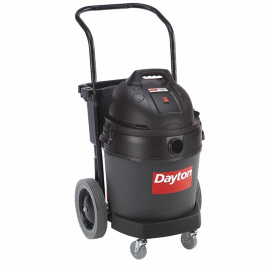 DAYTON, 12 gal Tank Size, Plastic, Shop Vacuum - 6AKZ2|6AKZ2 - Grainger