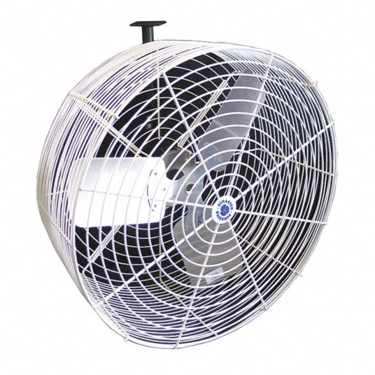 SCHAEFER, 24 in Blade Dia, 7,860 cfm, Standard-Duty Industrial Fan ...