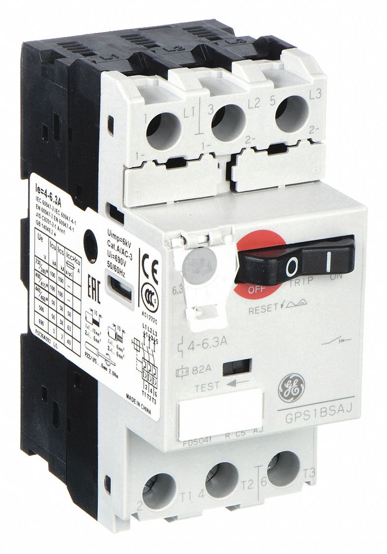 ABB Arrncador Motor Mnual,3.74Al p - 6AMG2 | MS132-6.3 - Grainger México