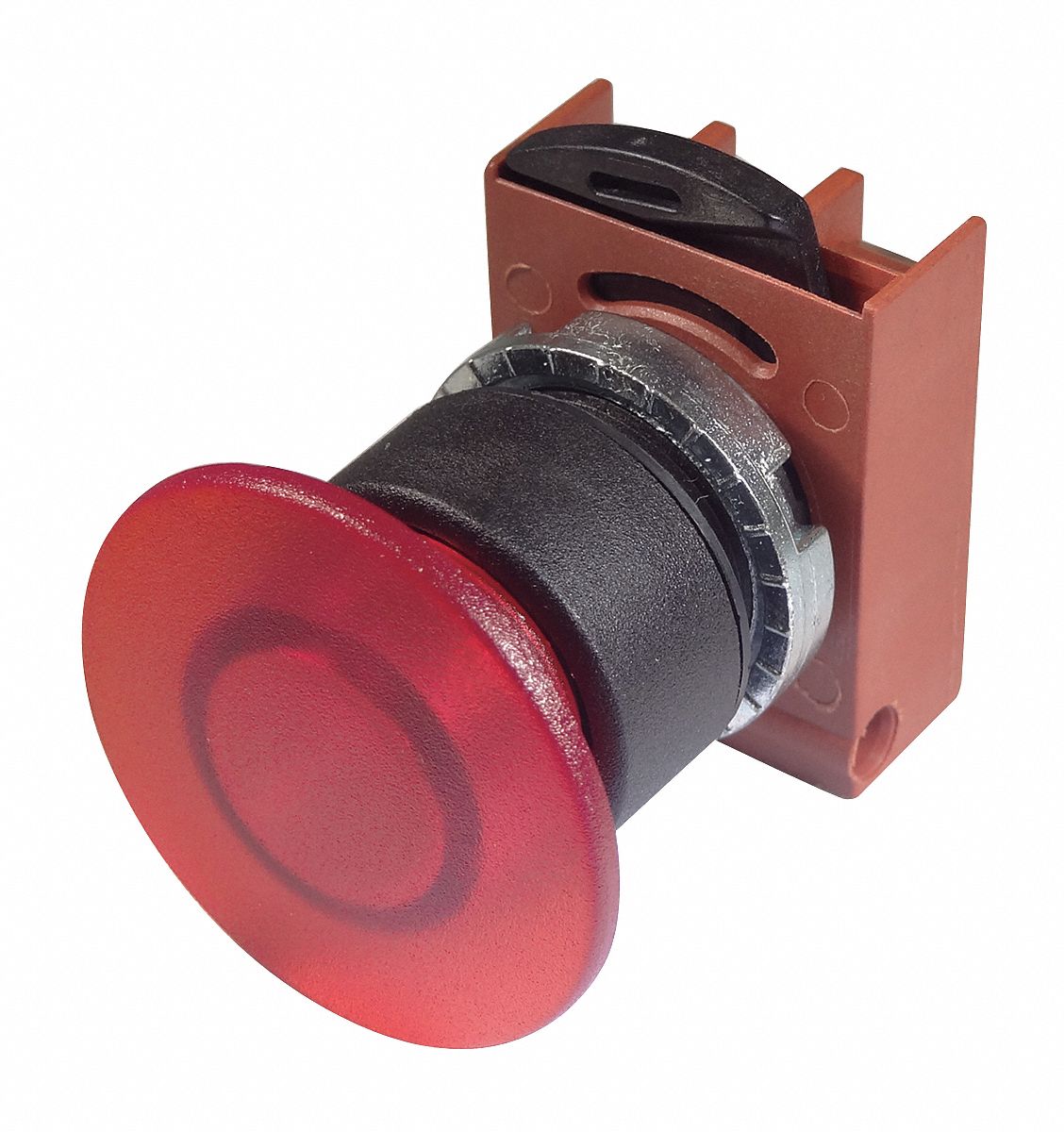 GE Illuminated Push Button Operator, 22 mm, Maintained Push / Pull ...