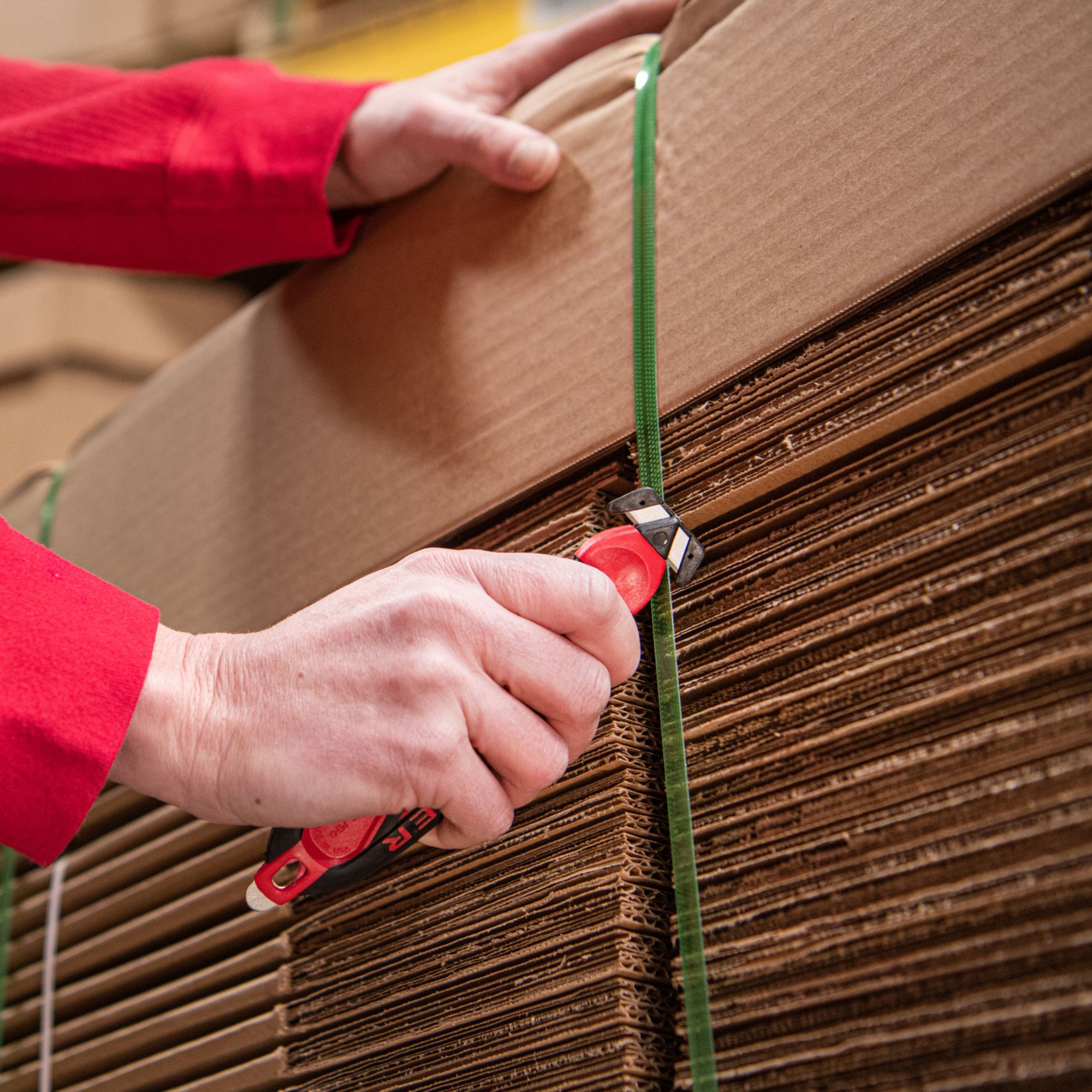 KLEVER Safety Cutter: 6 1/2 in Overall Lg, Oval Handle, Rubberized ...