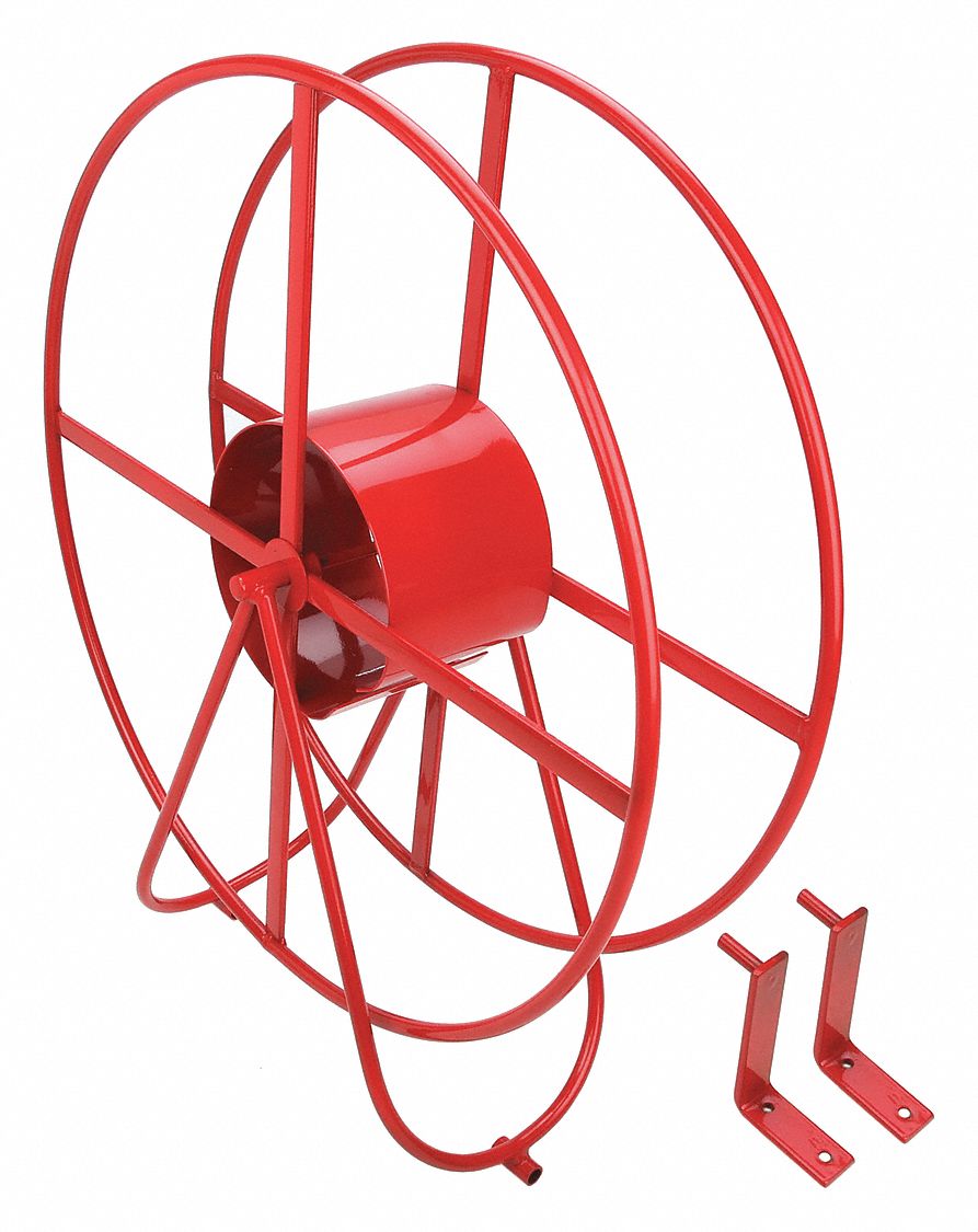 MOON AMERICAN, Wall Mount Fire Hose Reel, 200 ft, Fire Hose Reel ...