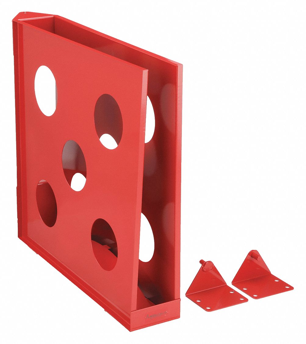 MOON AMERICAN, Wall Mount Fire Hose Rack, 100 ft, Fire Hose Storage ...