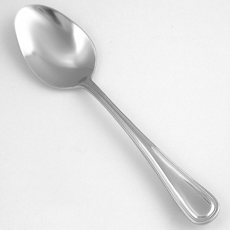 WALCO, Pacific Rim, 18/10, Serving Spoon - 6ARC7|WLPAC03 - Grainger