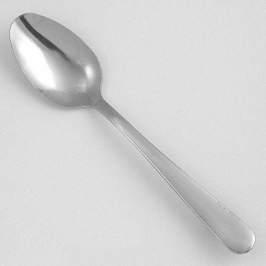WALCO Teaspoon: Windsor, Stainless Steel, 5 15/16 in Lg, 36 PK - 6ARJ2 ...