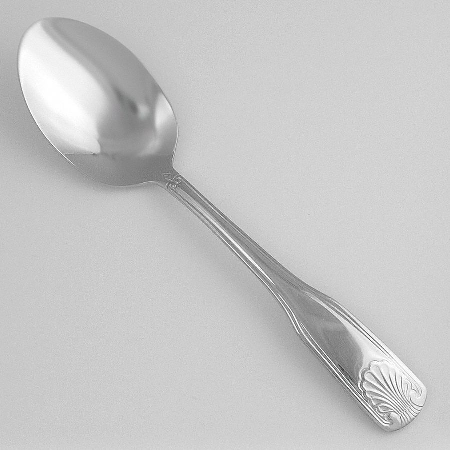 WALCO, Fanfare, 18/0, Serving Spoon - 6ARR0|WL2803 - Grainger