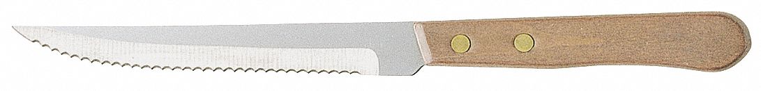 WALCO, 13/0, Stainless Steel, Steak Knife - 6ARY1|WL740527 - Grainger